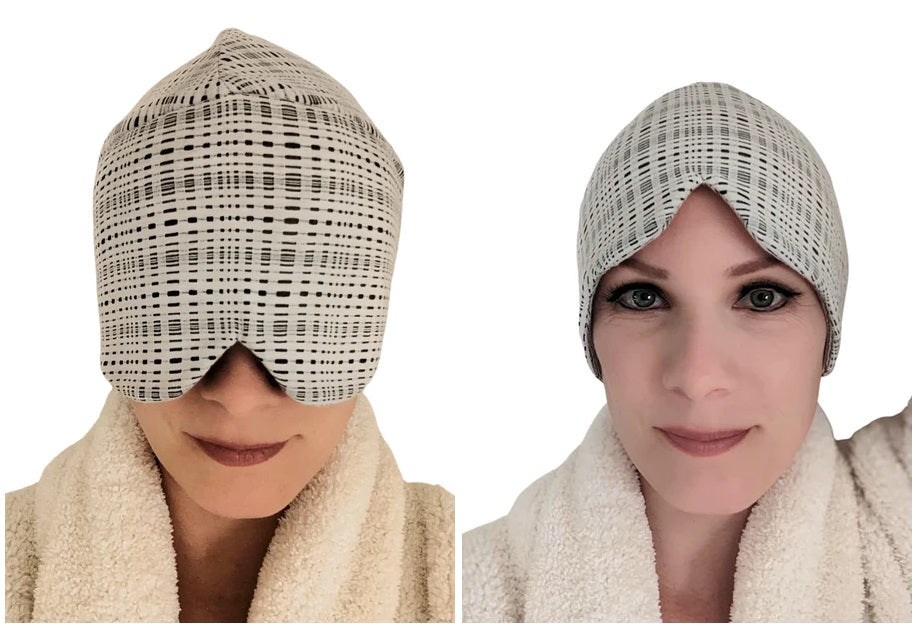 Dream Cap | Chemo Hat With Built-In Sleep Mask | Chia
